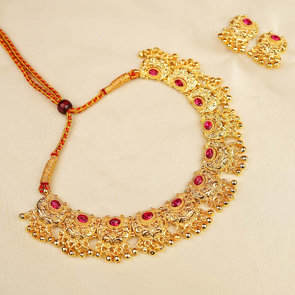 Chandrahaar Necklace Sets, Bridal & Traditional Jewellery – Kalapuri