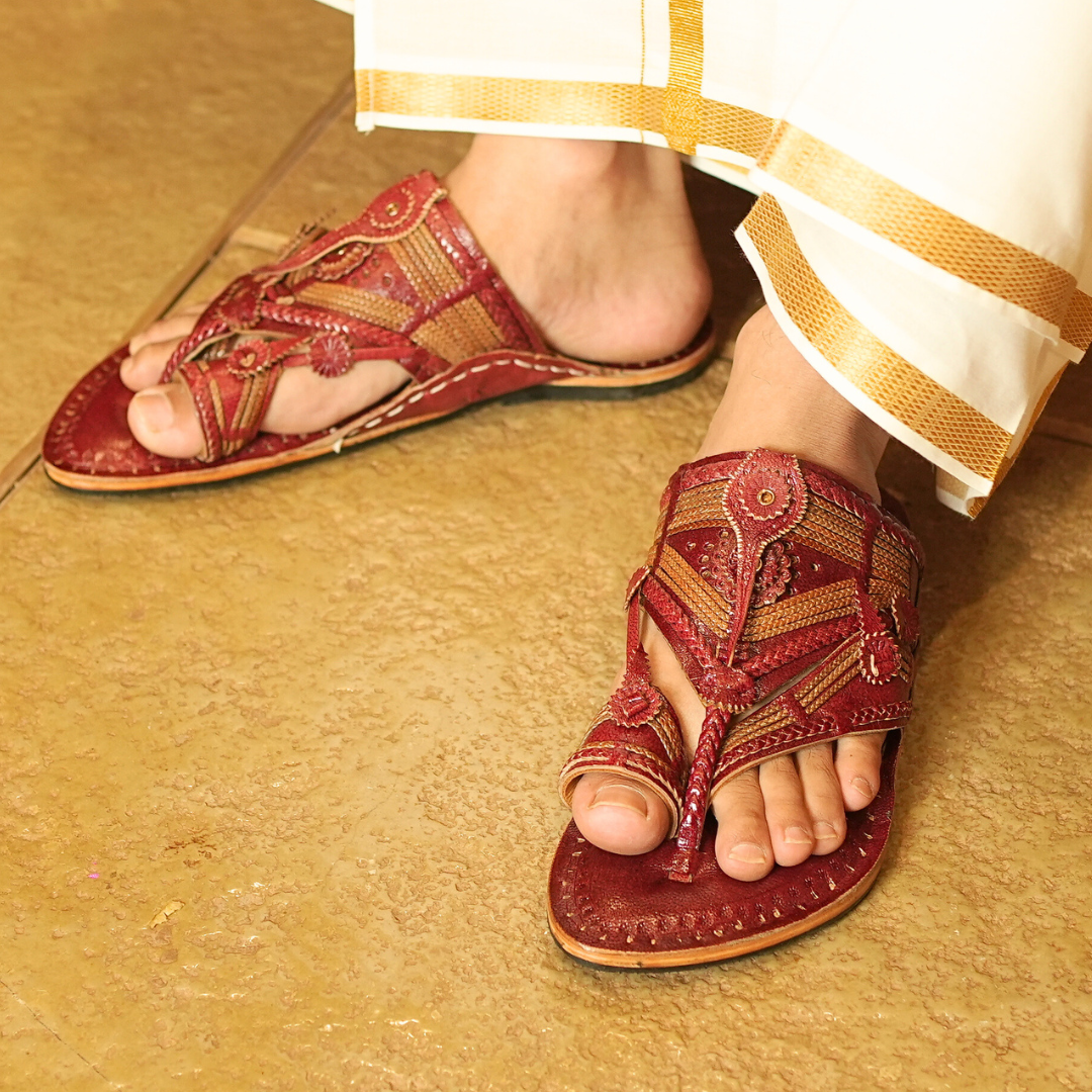 Rajsi – Royal Handmade Kolhapuri Chappals for Men | Kalapuri Footwear
