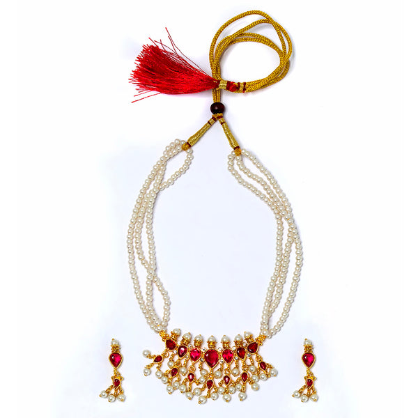 Maharashtrian Gold Tanmani Necklace – Kalapuri