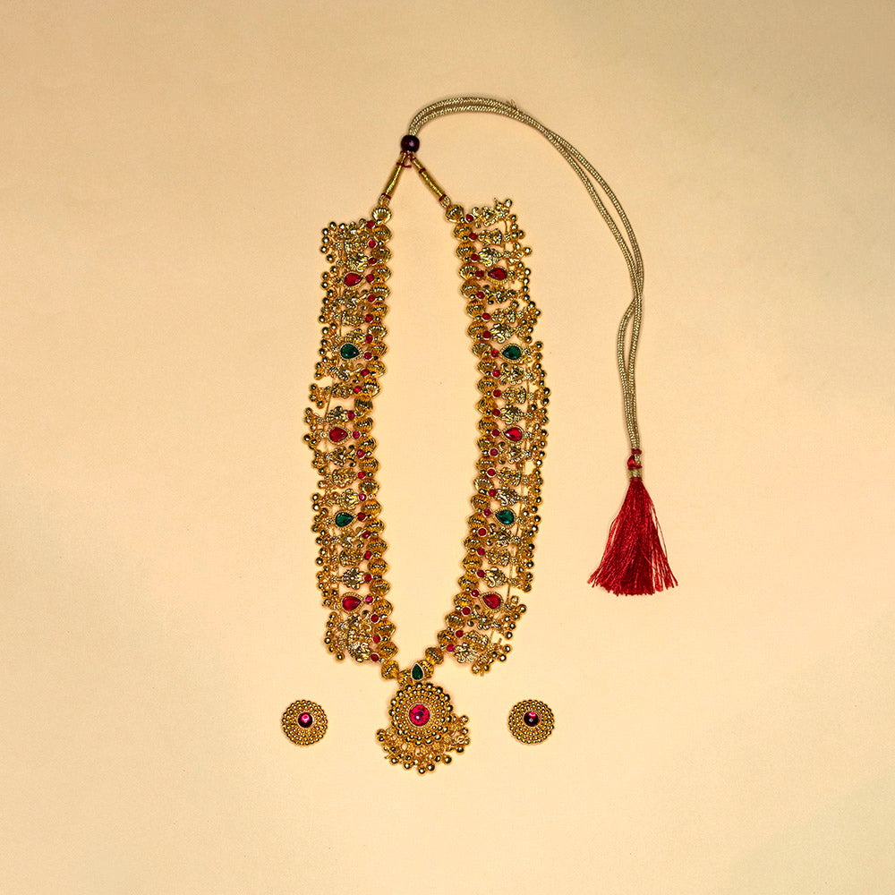 Traditional Kolhapuri Saaj Jewelry – Kalapuri